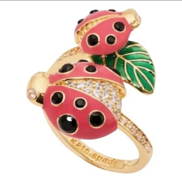 kate spade | Jewelry | Kate Spade Ladybug Wrap Ring | Poshmark